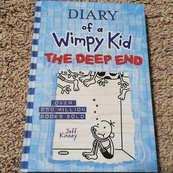 Other | Diary Of A Wimpy Kid The Deep End Blue Cover | Poshmark